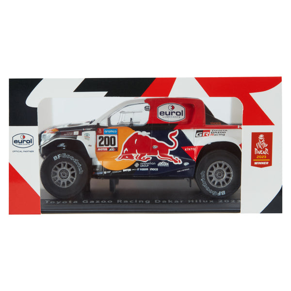Toyota GR Rally Raid Dakar Red Bull 1:24 Replica Model Car – TOYOTA ...