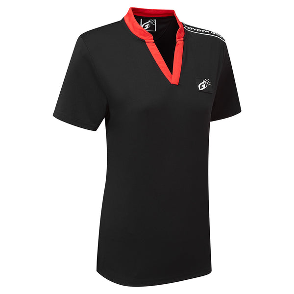 Toyota GR Ladies Black Technical Polo – TOYOTA GAZOO Racing Store